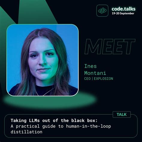 code talks on linkedin spacy codetalks24 llm llmops dataprivacy