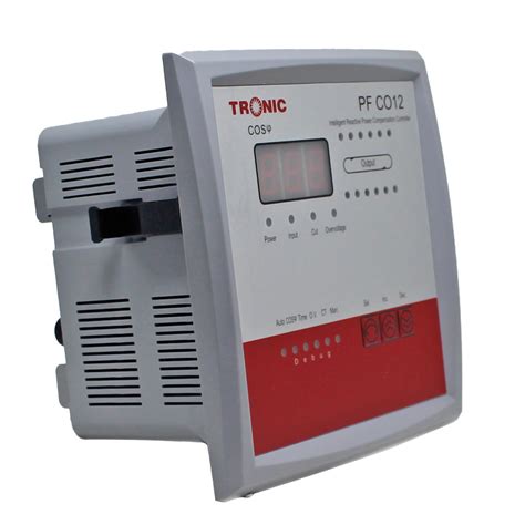 Power Factor Controller With 12 Steps Pf Co12 Tronic Kenya