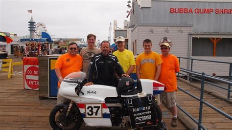 Former Ama Pro Racer Thad Wolff Sets Cross Country Ride Record On Electric Motorcycle