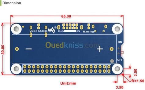 Arduino Carte Dextension Batterie Lithium Pour Raspberry البليدة