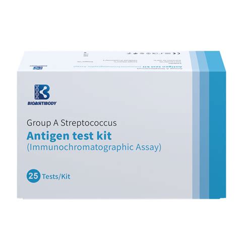 China Group A Streptococcus Antigen Test Kit Immunochromatographic