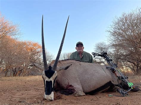 Trophy Hunting Gemsbok In South Africa Gemsbok Hunting