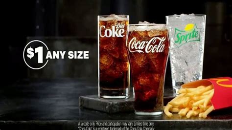 Mcdonalds 1 Any Size Soft Drink Tv Spot Break Ispot