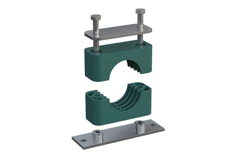 Clamp Kits With Elongated Weld Plate Standard Series Stauff
