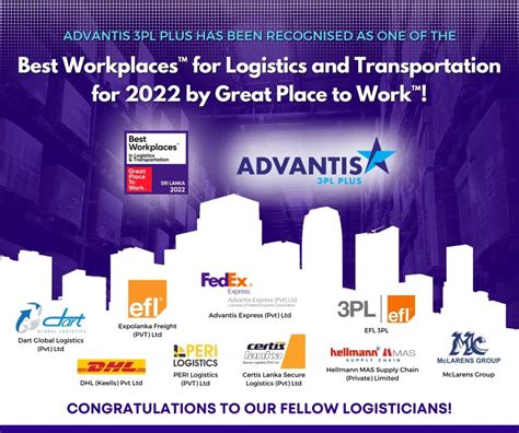 Advantis 3pl On Linkedin Greatplacetowork Logistics Transportation