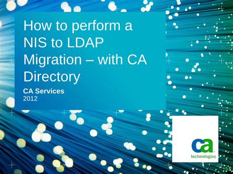 Pdf How To Perform A Nis To Ldap Migration With Ca Directory Dokumentips
