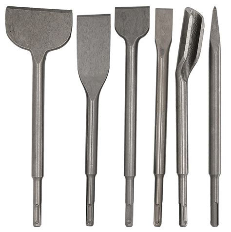 Sds Plus Hammer Drill Chisel Set Rotary Hammer Bits Set Including Tile Grooving