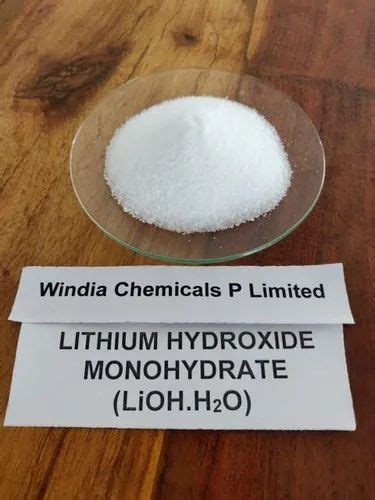 Lithium Hydroxide Monohydrate Liohh2o 56 At Best Price In Srirangam
