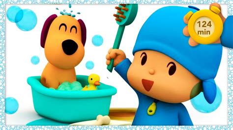 🛁 Pocoyo And Nina Episodios Completos Jugando En La Bañera [124 Min