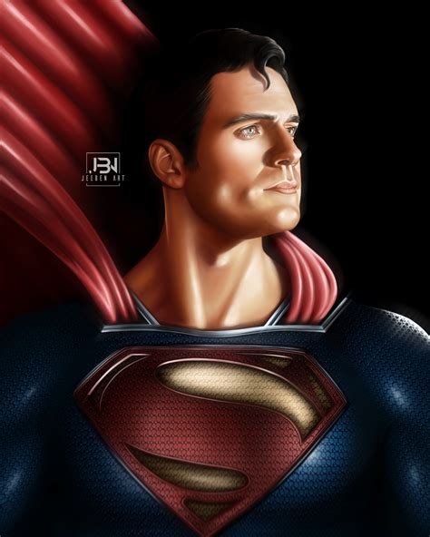 Jeeben Art Superman The Man Of Steel