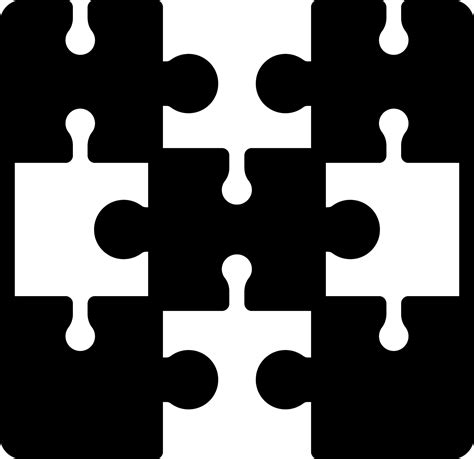 Solid Black Icon For Puzzles 44610991 Vector Art At Vecteezy