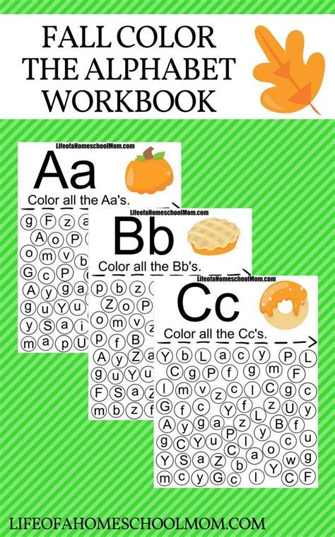 Need Some Extra Alphabet Practice This Fall Grab These Printable Fall