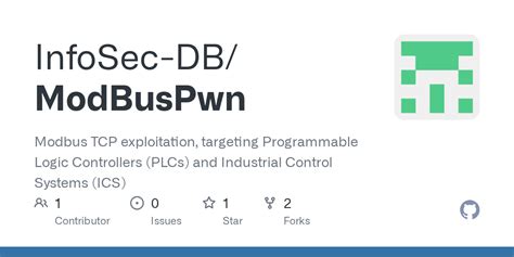 Github Infosec Db Modbuspwn Modbus Tcp Exploitation Targeting Programmable Logic Controllers