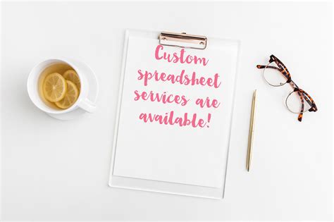 Custom Spreadsheet Services Paper And Spark