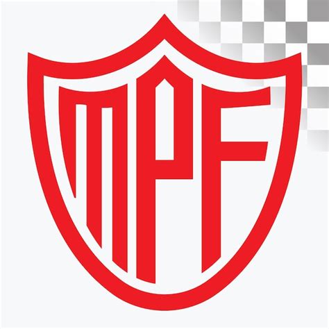 Premium Vector Mpf Letter Logo Design