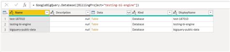 First Look At Bigquery Bi Engine With Powerbi Small Data And Self Service