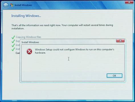 Windows Could Not Configure One More System Components что делать