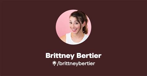 Brittney Bertier Tiktok Linktree