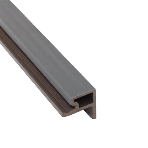 Slatted Cladding End Trim 2500mm Majestic Materials