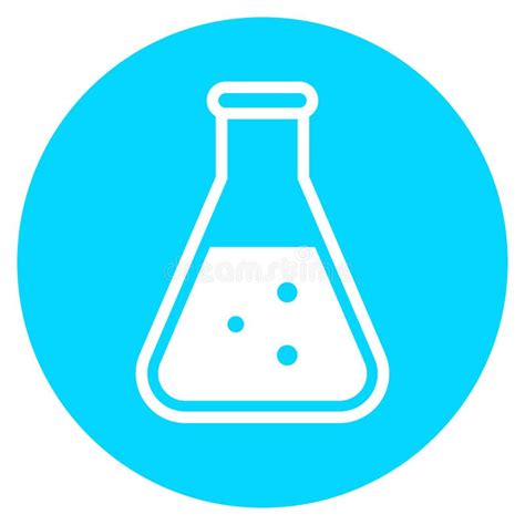 Laboratory Flask Icon Abstract Science Symbol Stock Vector Illustration Of Laboratory Vector