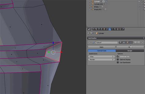 Modeling Need Help With Creased Edges Connected To Uncreased With Subsurf Modifier Blender