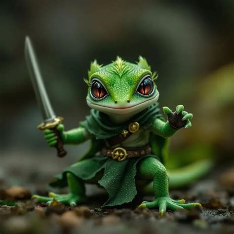 Cute Tiny Animal Humanoid Dnd Characters Flux Prompt Promptbase