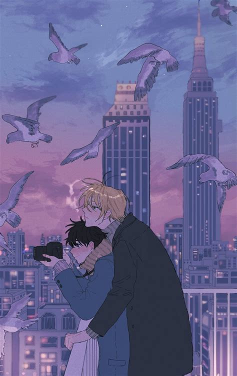 Ash Lynx And Okumura Eiji Banana Fish Drawn By Acopi Danbooru
