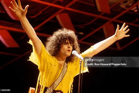 Singer And Guitarist Marc Bolan Of English Rock Band T Rex Performs