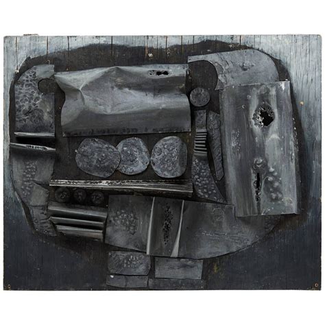 1960s Mix Media Assemblage Wall Relief By San Diego Artist Dennis Davis