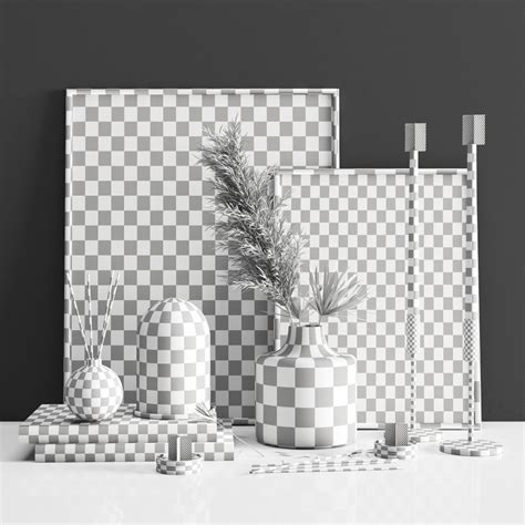 Decorset05 3d Model For Vray