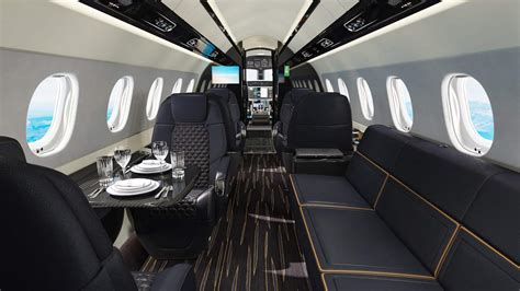 Les Intérieurs De Jet Privé De Luxe Aeroaffaires