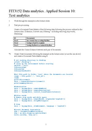 R Code Basic R Language Code Used In The Unit Descriptive Statistics Code Explanation Mean X