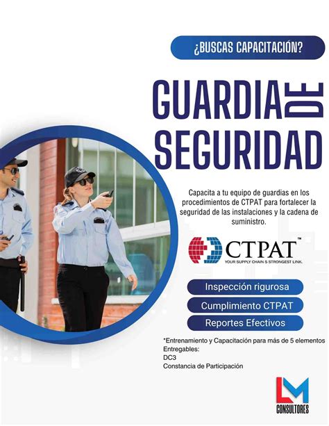 Capacitación Ctpat Para Guardias De Seguridad Ctpat Certificacion