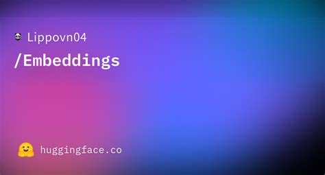 Lippovn04embeddings · Datasets At Hugging Face