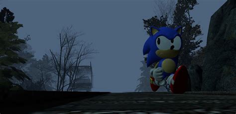Sonic Runs The Rails By Supersonicstyle64 On Deviantart