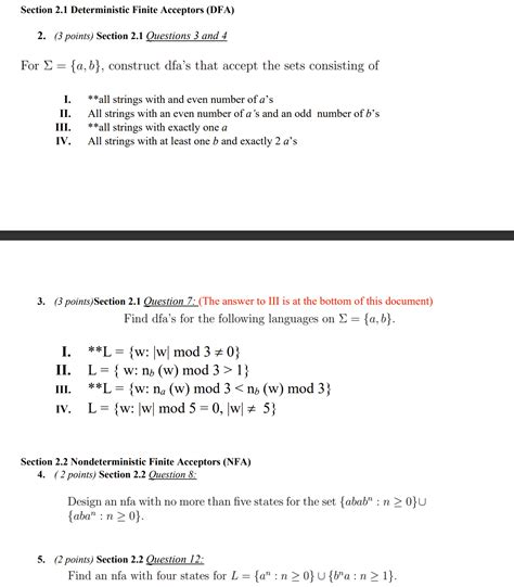 Solved Theory Of ComputationPlease Solve Section Chegg