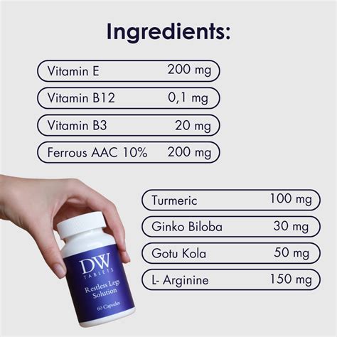 Restless Legs Solution Dw Tablets