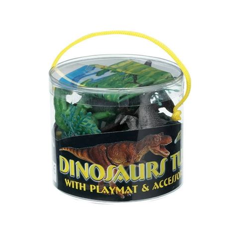 Tub O Toyz Dinosaur Tub With Playmat By Warm Fuzzy Toys