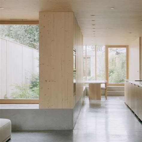 Ao Ft Inserts Timber Clad Home Into London Terrace