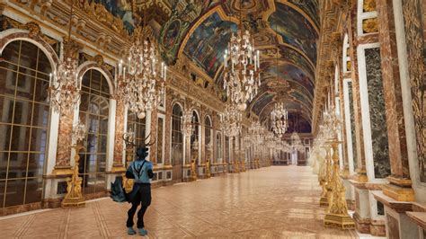 Versailles Hall Of Mirrors Wolfoshi French Furry Exploring Worlds In Vr