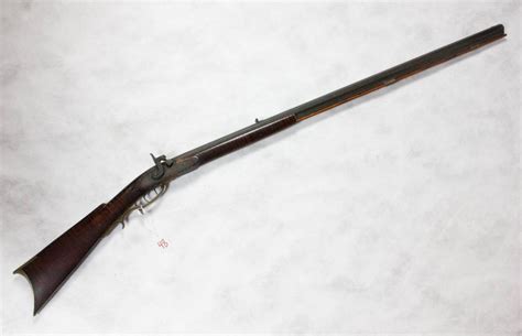 Lot Antique Percussion Pennsylvania Rifle