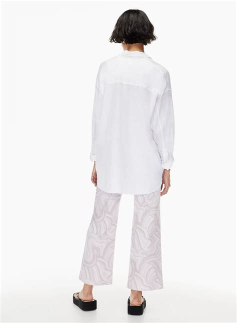 Wilfred Free Relaxed Linen Shirt Aritzia Us