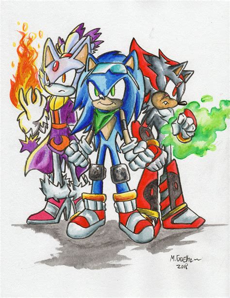 Sonic Warriors By Shadowgoethe On Deviantart