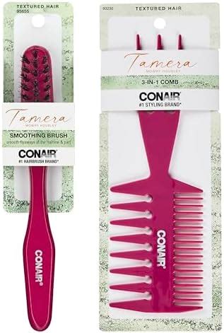 Conair X Tamera Mowry Collection Smoothing Brush And 3 In
