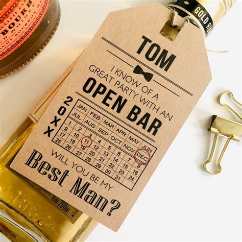 Will You Be My Groomsman Etsy