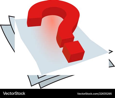 Question Mark On Paper