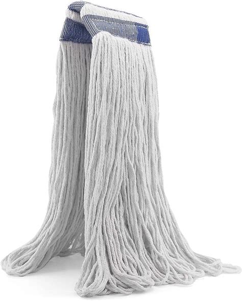 24 Oz Loop End Cotton String Mop Head Heavy Duty String Mop Refills 6