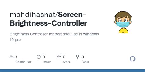 Github Mahdihasnatscreen Brightness Controller Brightness Controller For Personal Use In