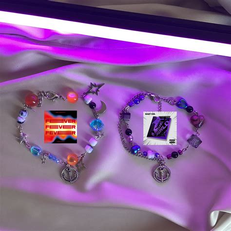 Ateez Outlaw Bouncy Inspired Couple Bracelets Jewery Cute Pinterest