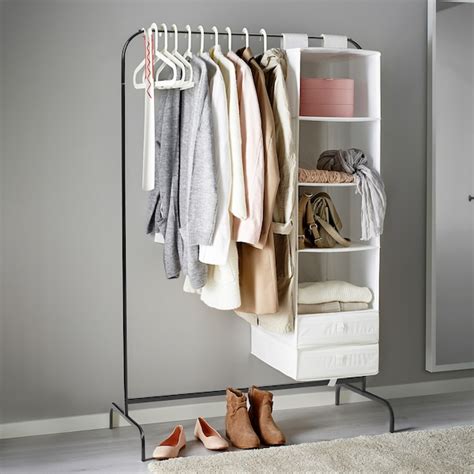 Mulig Clothes Rack Black 99x152 Cm Ikea